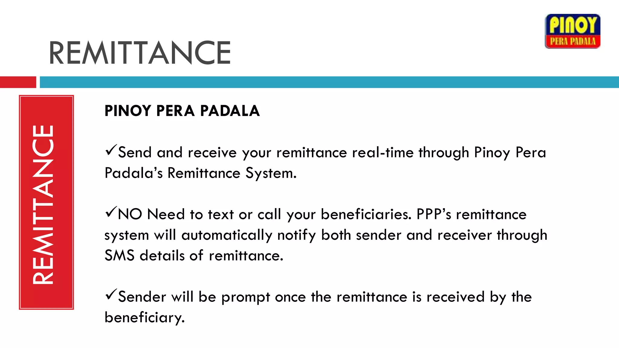 pinoy pera padala | PPTX