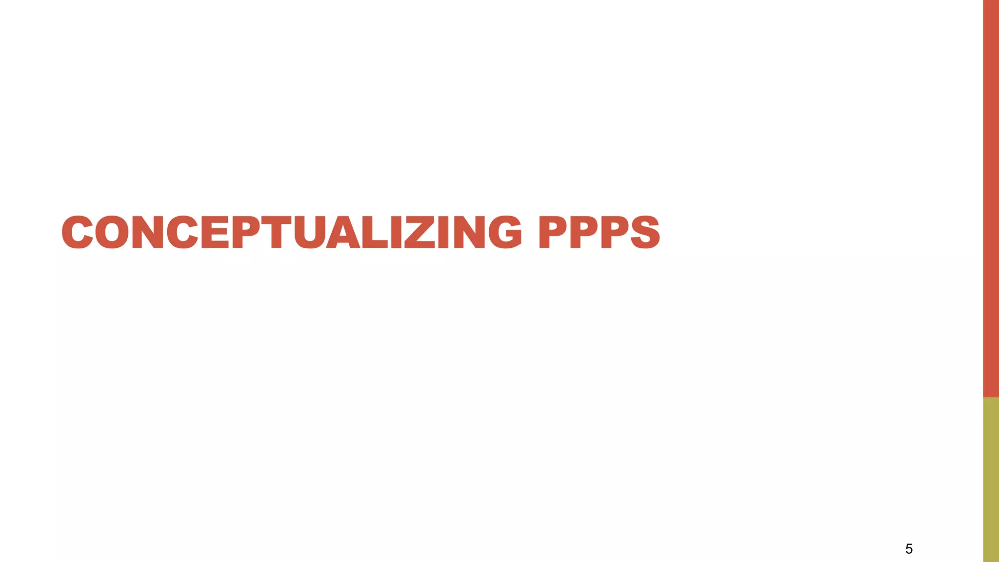 PPP identification & STRUCTURING Conceptualising | PPT