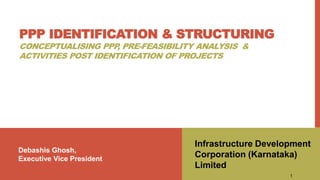 PPP identification & STRUCTURING Conceptualising | PPT