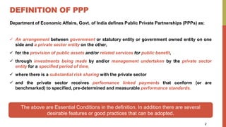 PPP identification & STRUCTURING Conceptualising | PPT