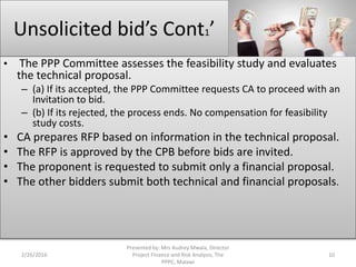 Ppp project life cycle | PPTX