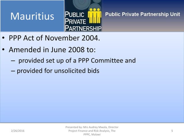 Ppp project life cycle | PPTX