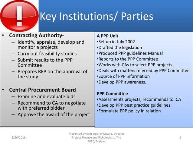Ppp project life cycle | PPTX