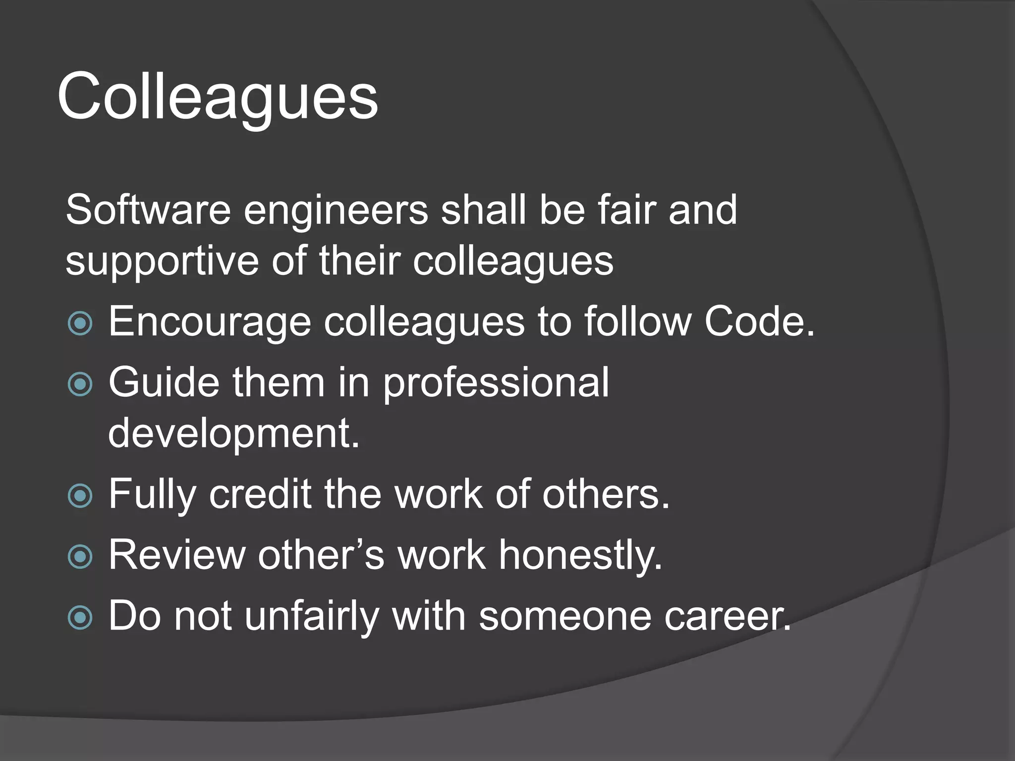 Ethics And Computing Profession Ppt