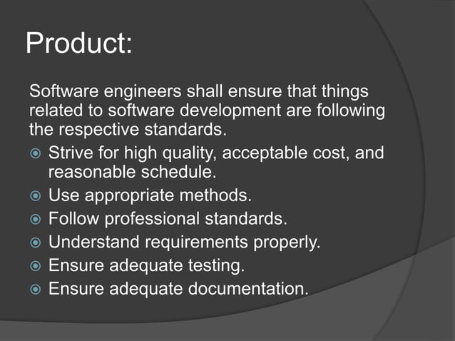 Ethics and computing profession | PPTX
