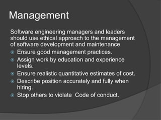 Ethics and computing profession | PPTX