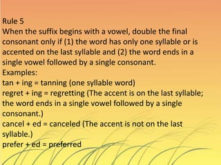 Prefixes and Suffixes | PPTX
