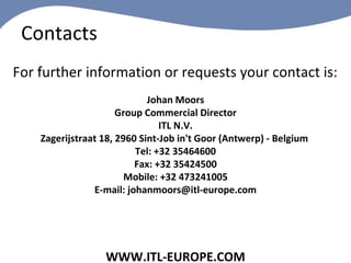 Presentation ITL Group | PPS