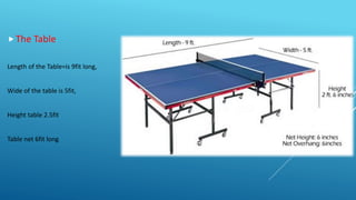 presentation on table tennis | PPTX