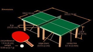 presentation on table tennis | PPTX