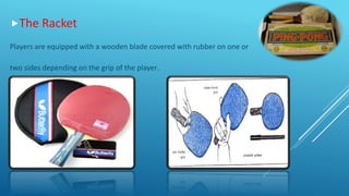 presentation on table tennis | PPTX