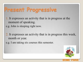 PP Present Tense | PPTX