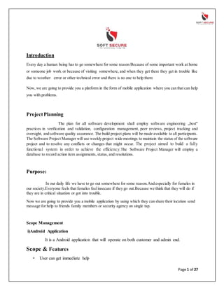 Mobile/Web App Development Project Report | DOCX