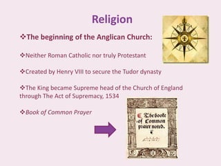 PP The Tudor Dynasty | PPTX