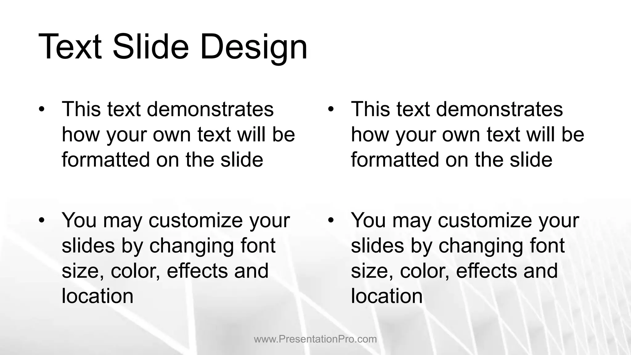 Cube waves PowerPoint Template | PPT