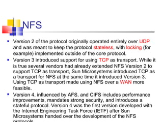 NETWORK FILE SYSTEM | PPT