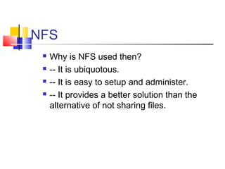 NETWORK FILE SYSTEM | PPT
