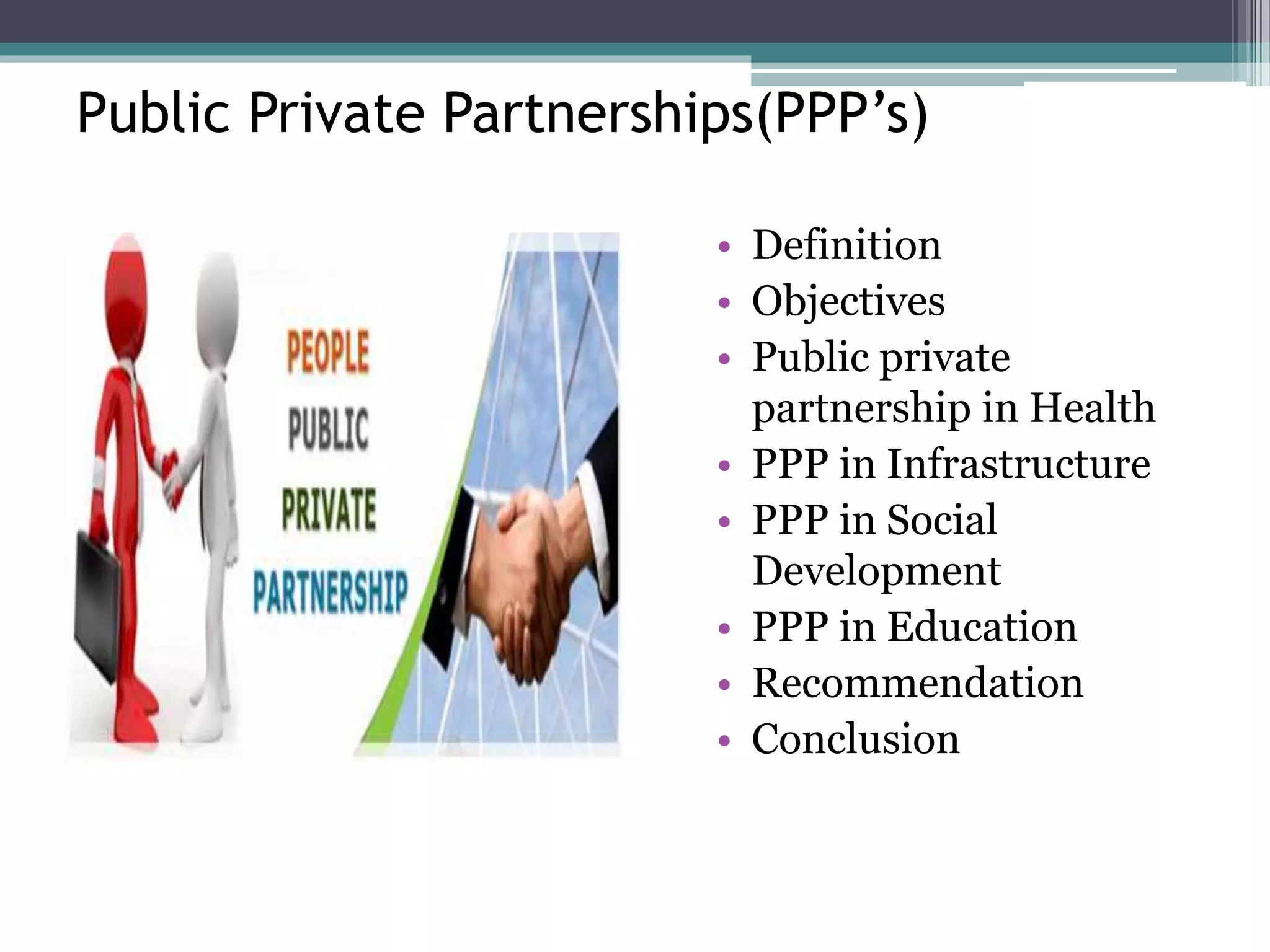 Public Private partnership | PPTX
