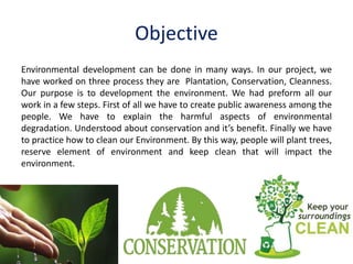 Human Activity for Environmental Development | PPTX
