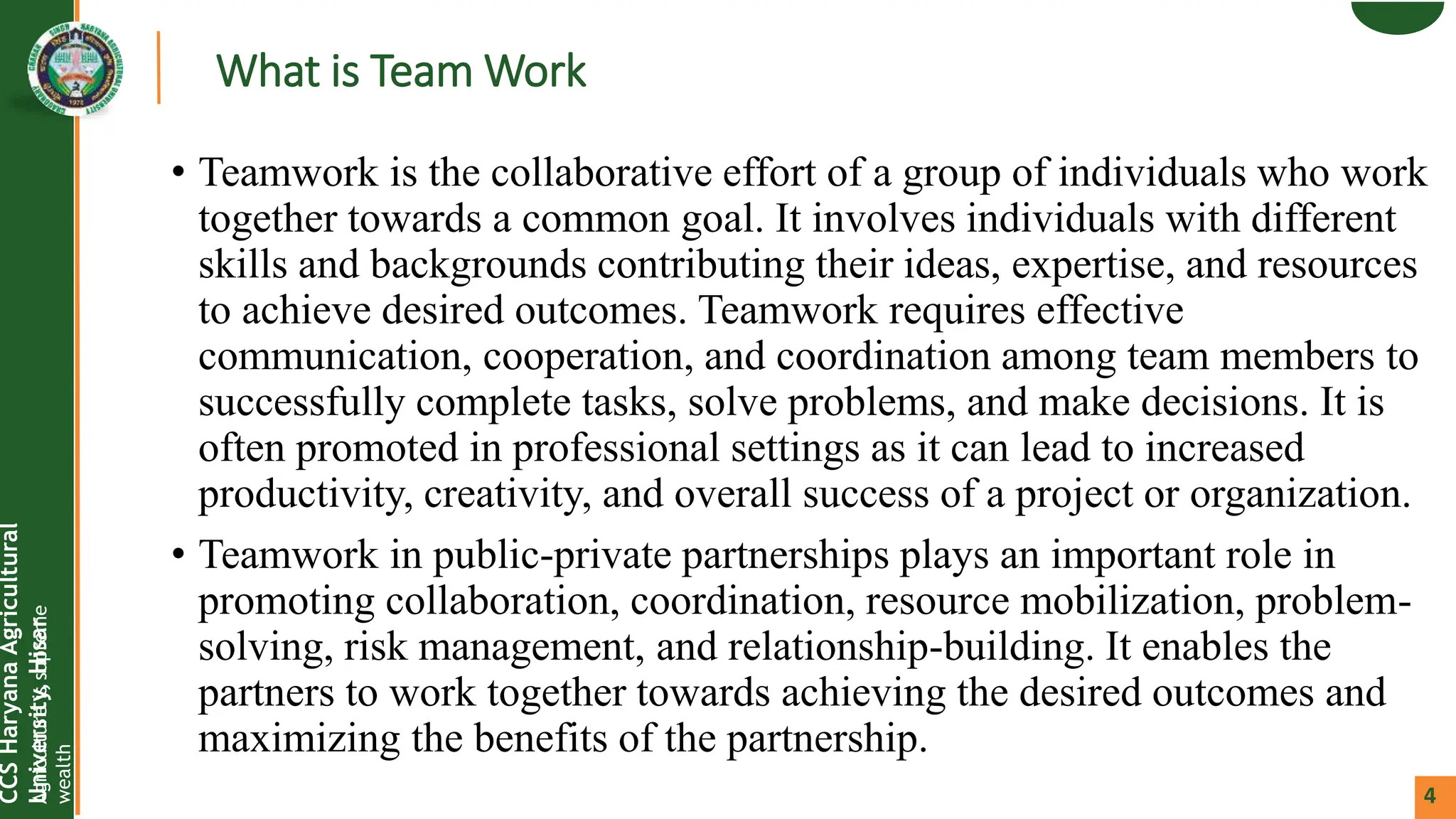 team building, team work and team building strategies and challenges in ...