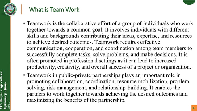 team building, team work and team building strategies and challenges in ...