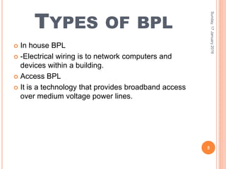 power line networking by ajay dilish | PPTX