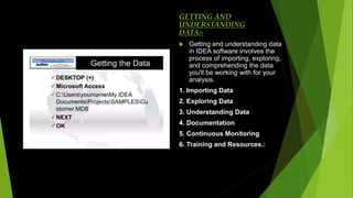Presentation on IDEA auditing software CA | PPTX