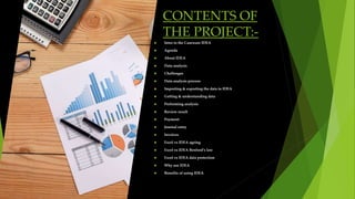 Presentation on IDEA auditing software CA | PPTX