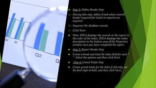 Presentation on IDEA auditing software CA | PPTX