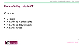 X-Ray tube in CT | PPT