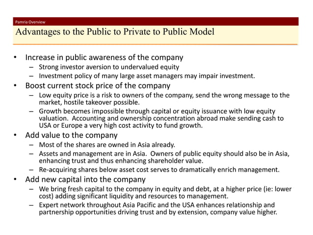 Public to Private Process | PPT