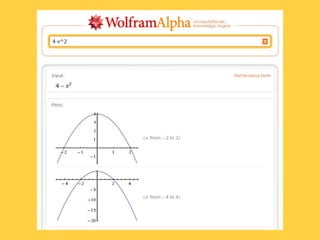 Búsquedas con Wolfram Alpha | PPT