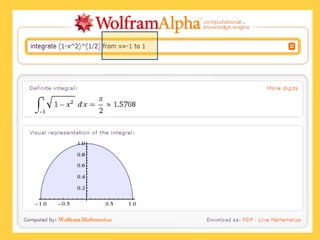 Búsquedas con Wolfram Alpha | PPT