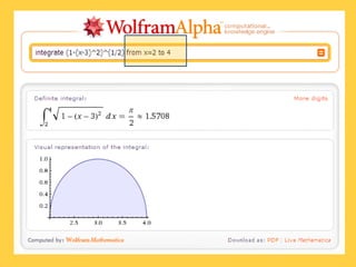 Búsquedas con Wolfram Alpha | PPT