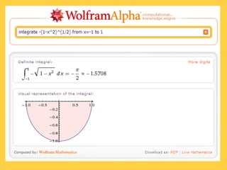 Búsquedas con Wolfram Alpha | PPT