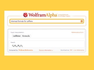 Búsquedas con Wolfram Alpha | PPT