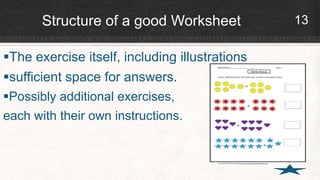 Worksheets Power Point Presentation | PPTX