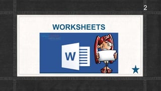 Worksheets Power Point Presentation | PPTX