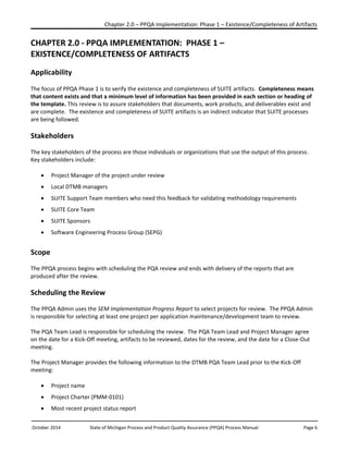 Ppqa process manual_version_2.3_430722_7 | PDF
