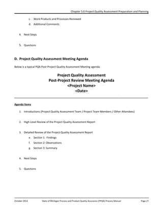 Ppqa process manual_version_2.3_430722_7 | PDF