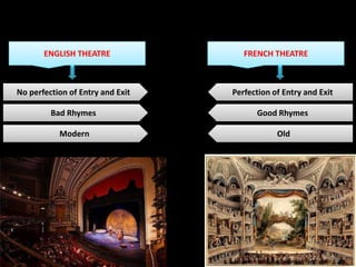 Difference between French theater and English theater | PPTX | Drama ...