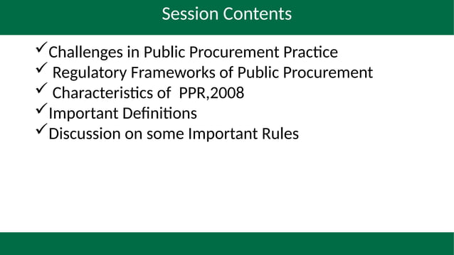 PPR public procurement rules procurement.pptx