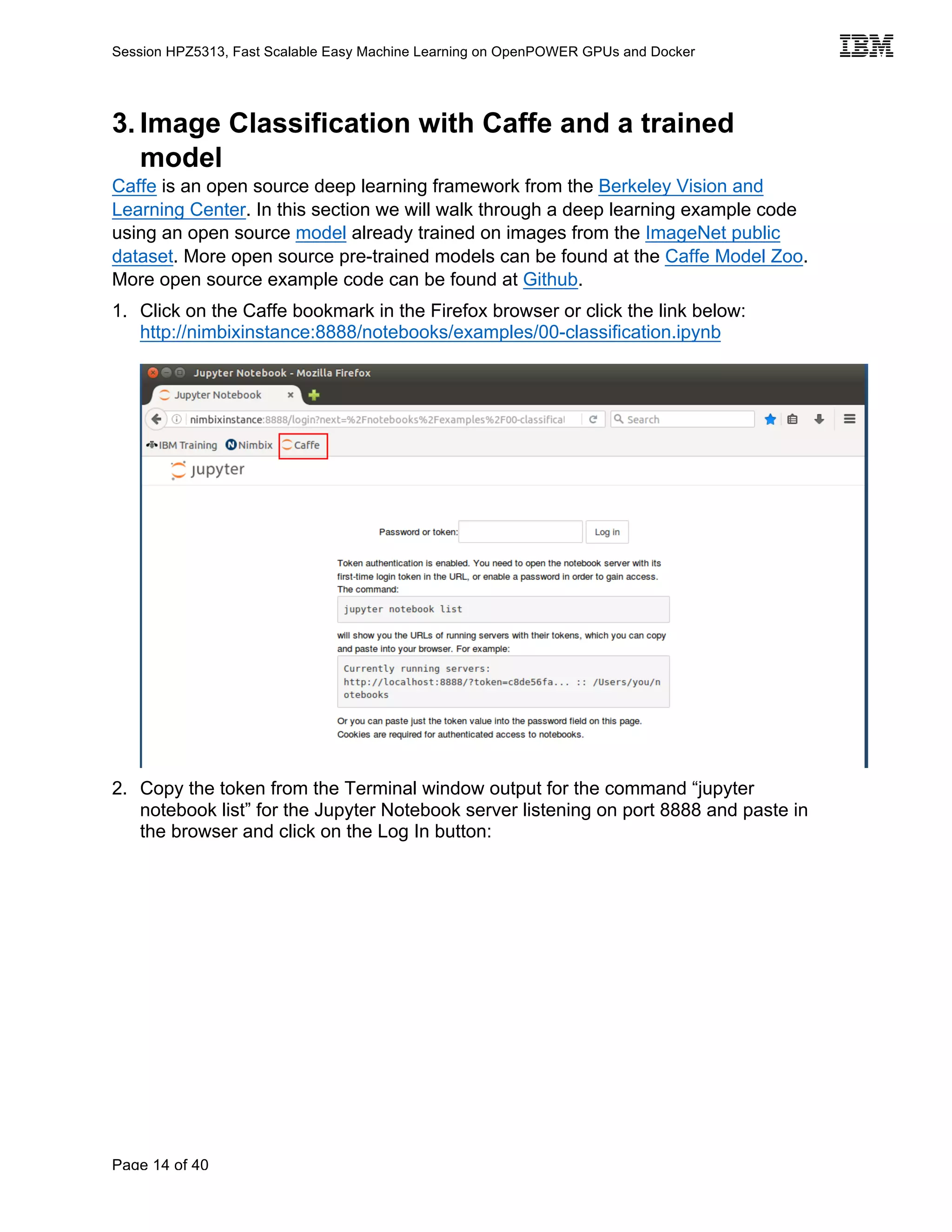 Fast Scalable Easy Machine Learning with OpenPOWER, GPUs and Docker | PDF