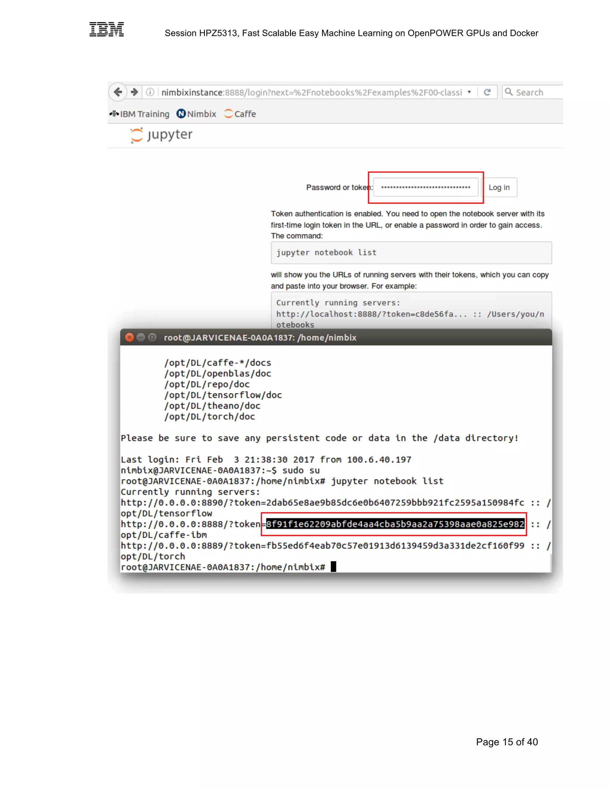 Fast Scalable Easy Machine Learning with OpenPOWER, GPUs and Docker | PDF