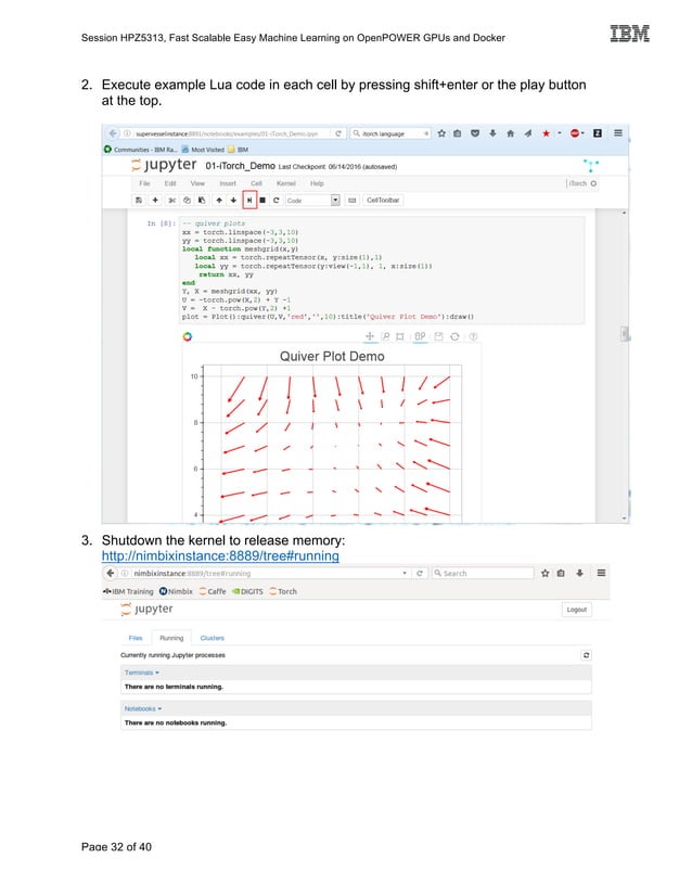Fast Scalable Easy Machine Learning with OpenPOWER, GPUs and Docker | PDF