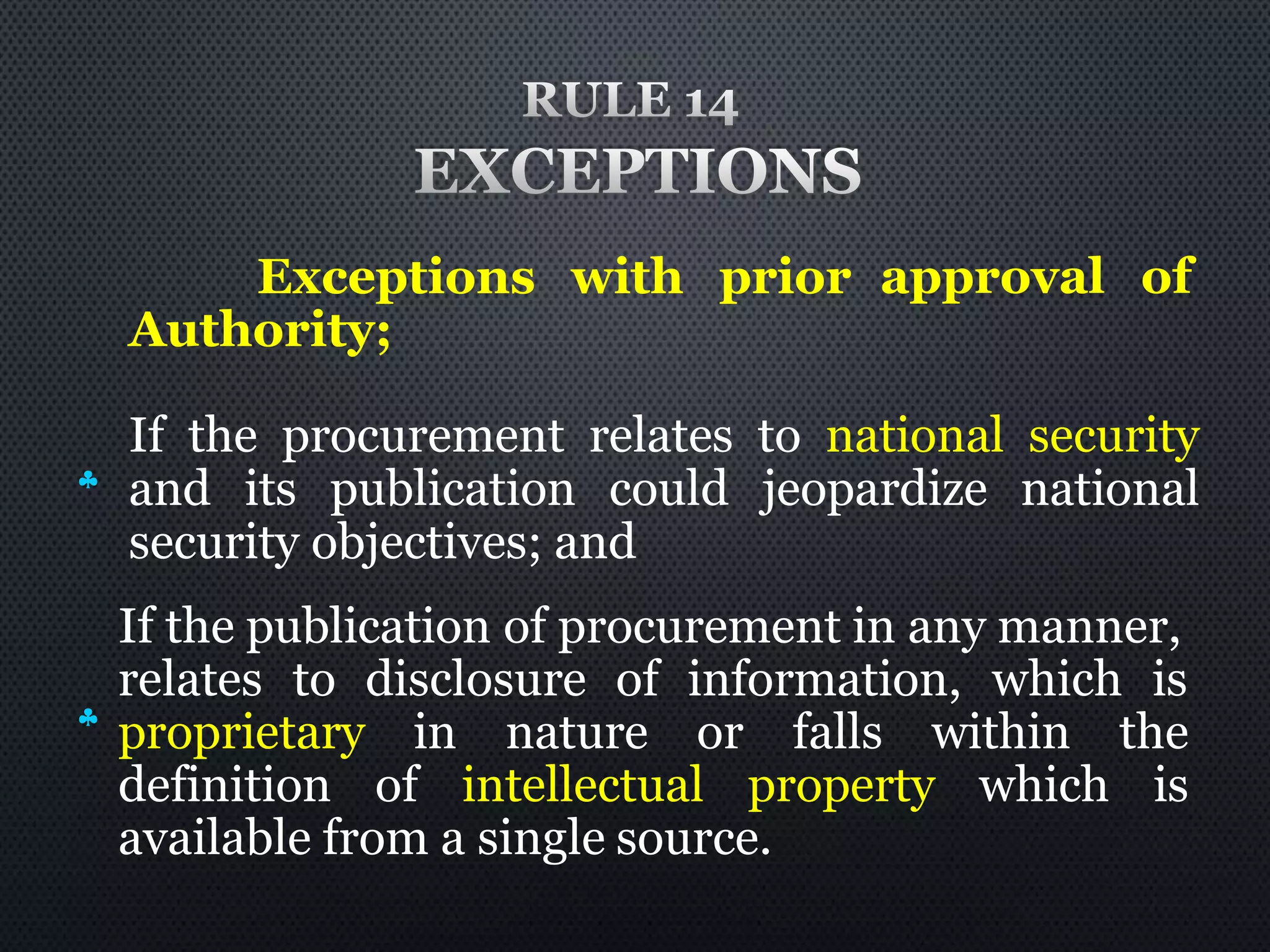 Ppra rules | PPTX