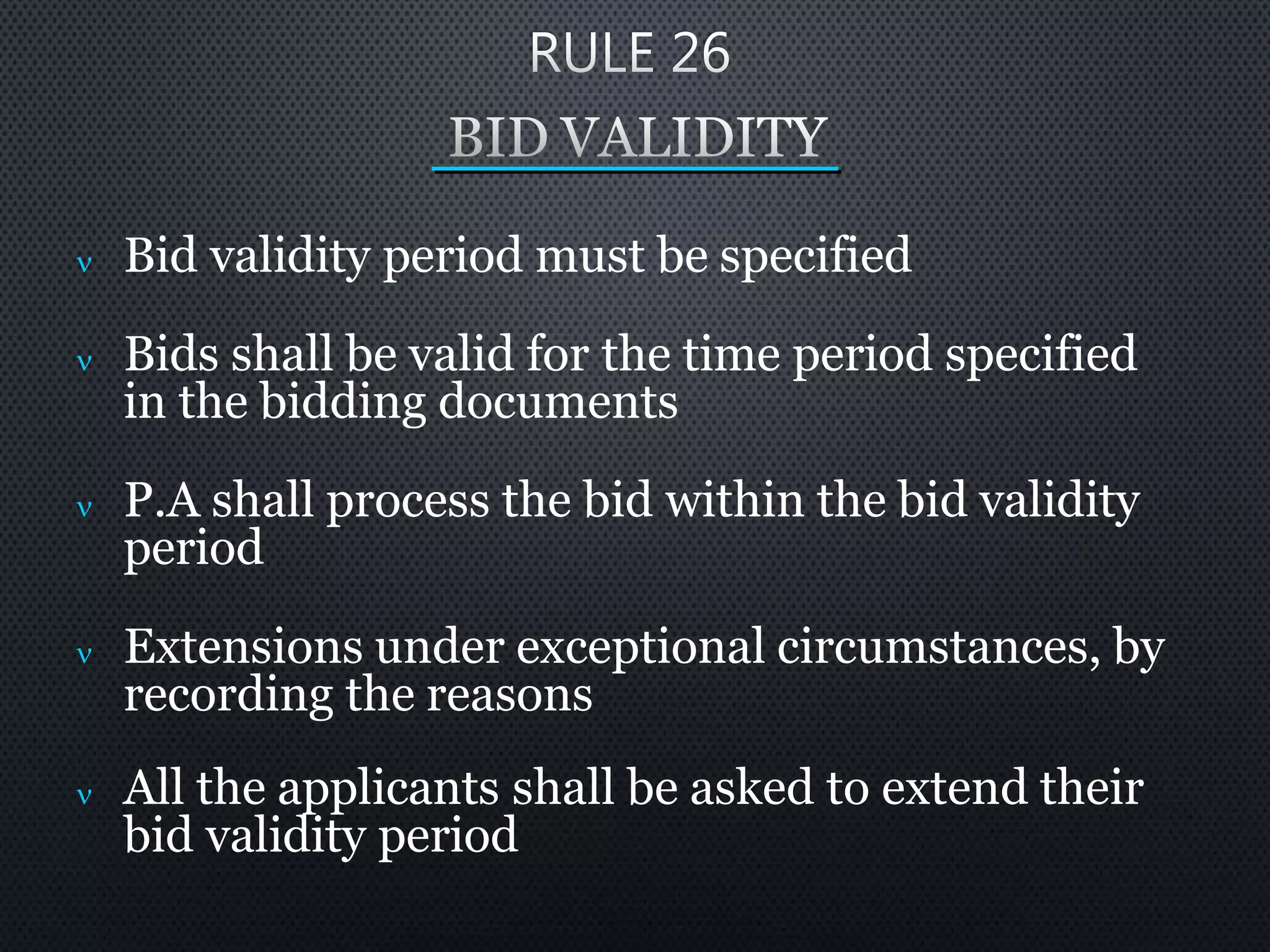 Ppra rules | PPTX