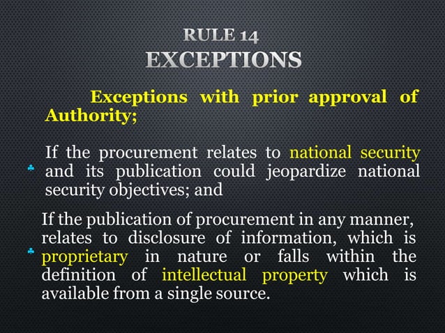 Ppra rules | PPTX