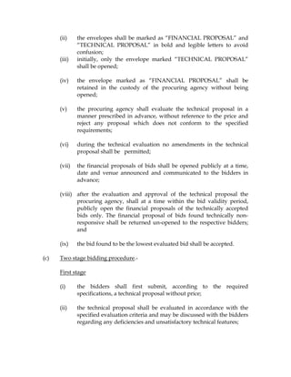 Ppra rules 2004 | PDF