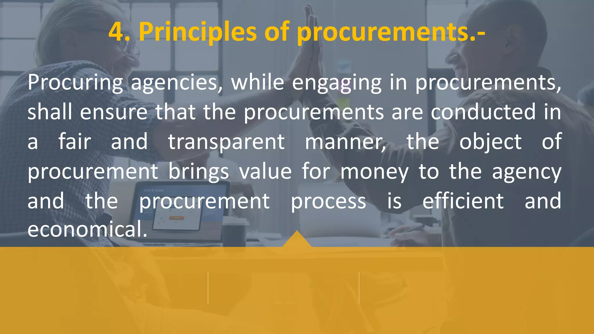 Public Procurement Rules 2004 (Definitions, Terminlogies and Principles) 2021 | PPTX